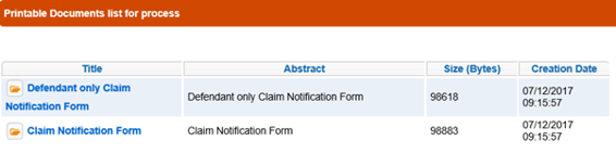 Saving, Printing & Sending a Claim